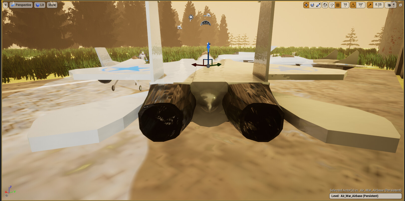 ArtStation - F-15C Eagle Rear View