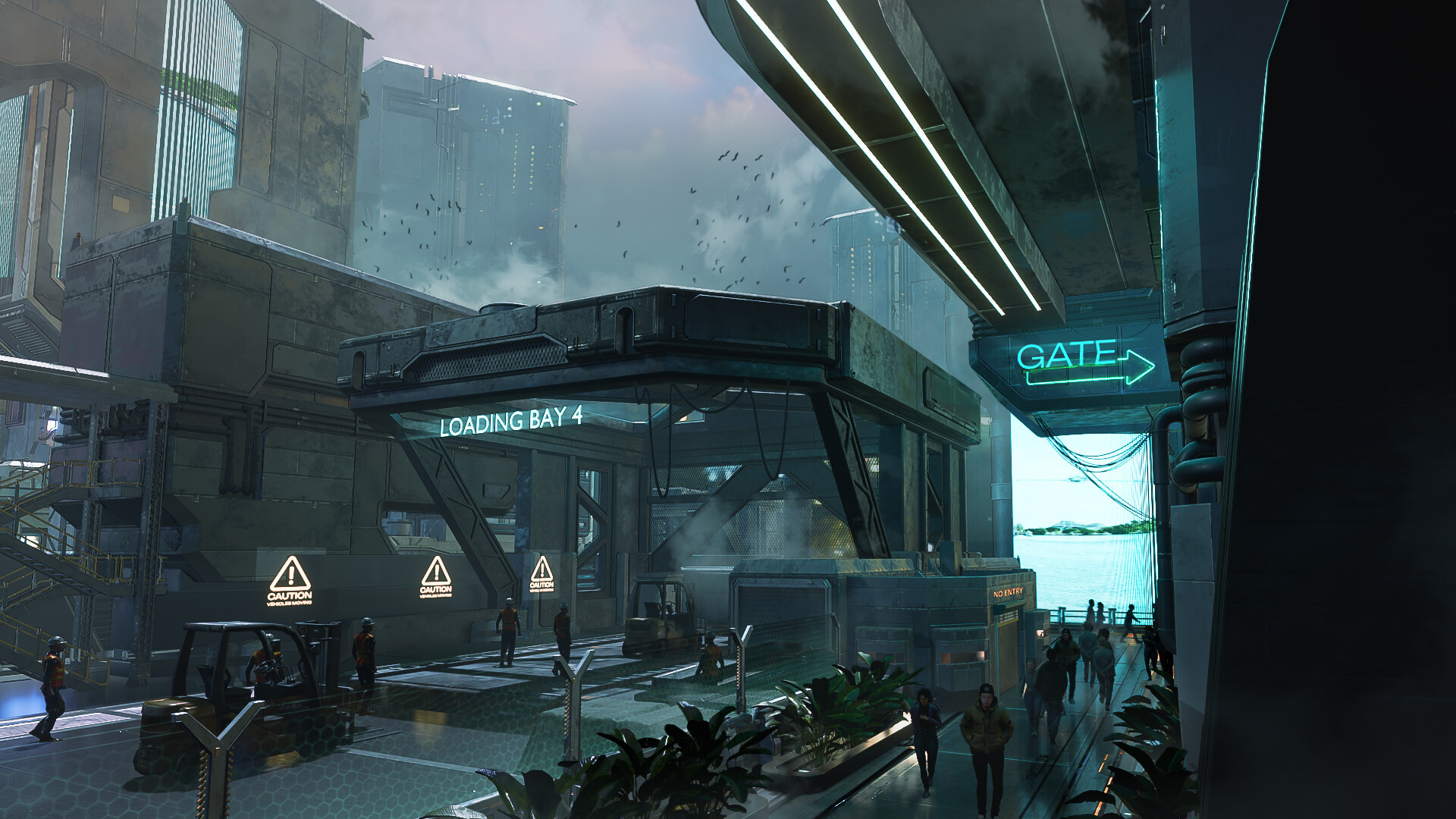 ArtStation - Dockyard