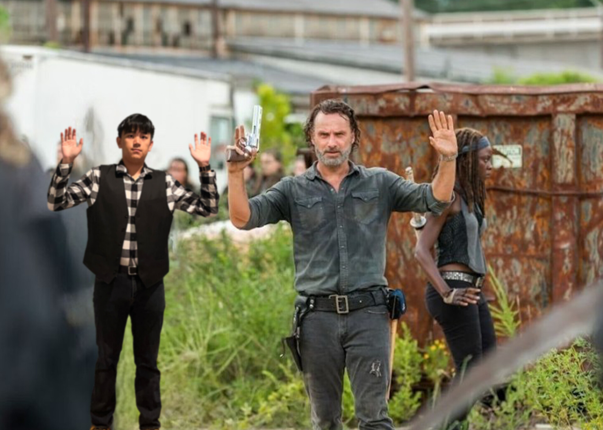 ArtStation - The Walking Dead Scenes