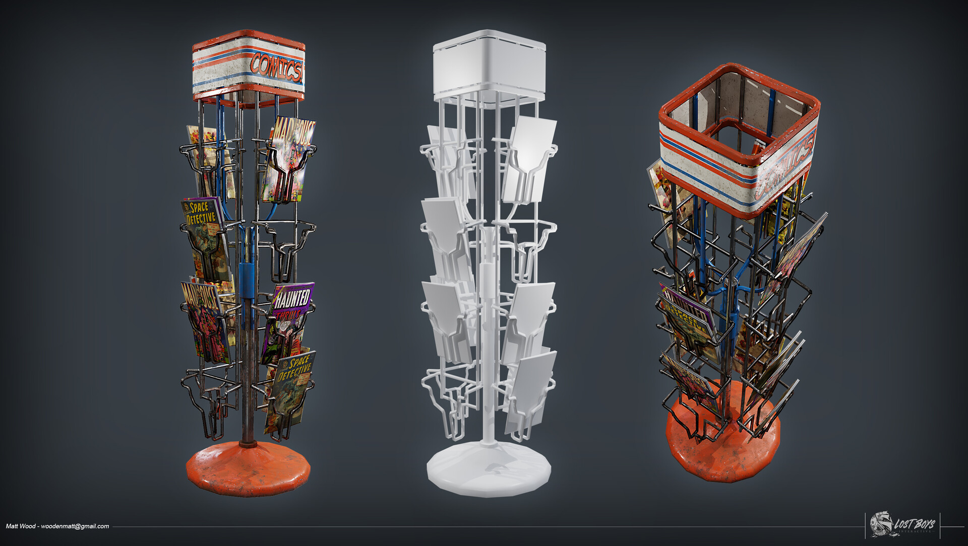 Art of Matthew Wood - Abandoned Gas Station Props