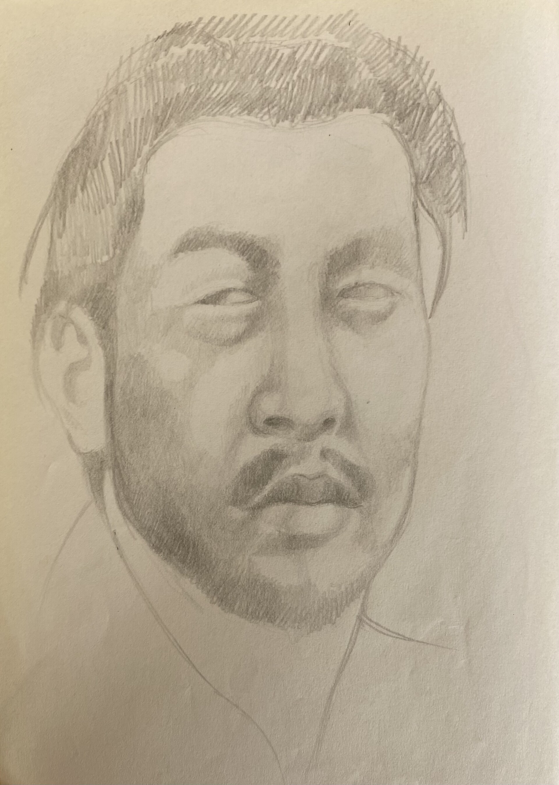 ArtStation - Portrait of Japanese man