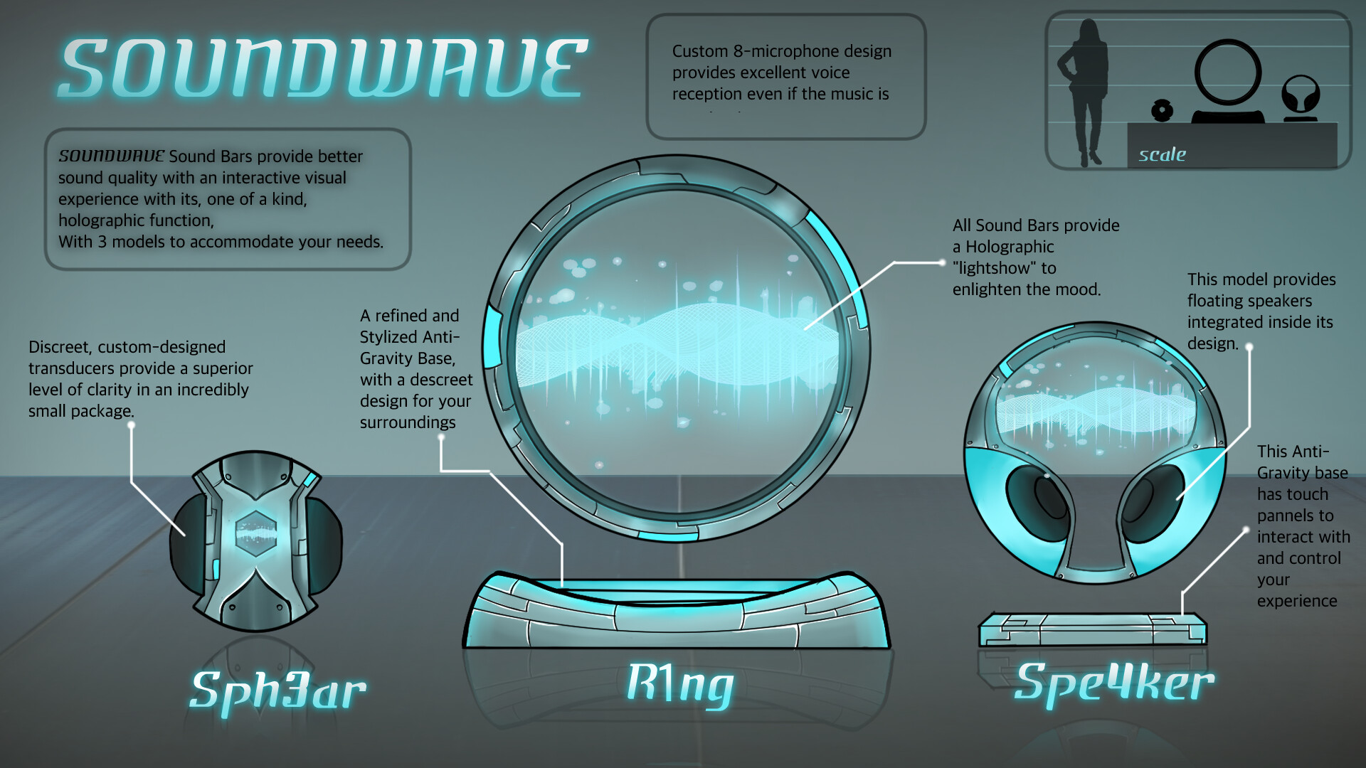 ArtStation - Sci-Fi Speakers
