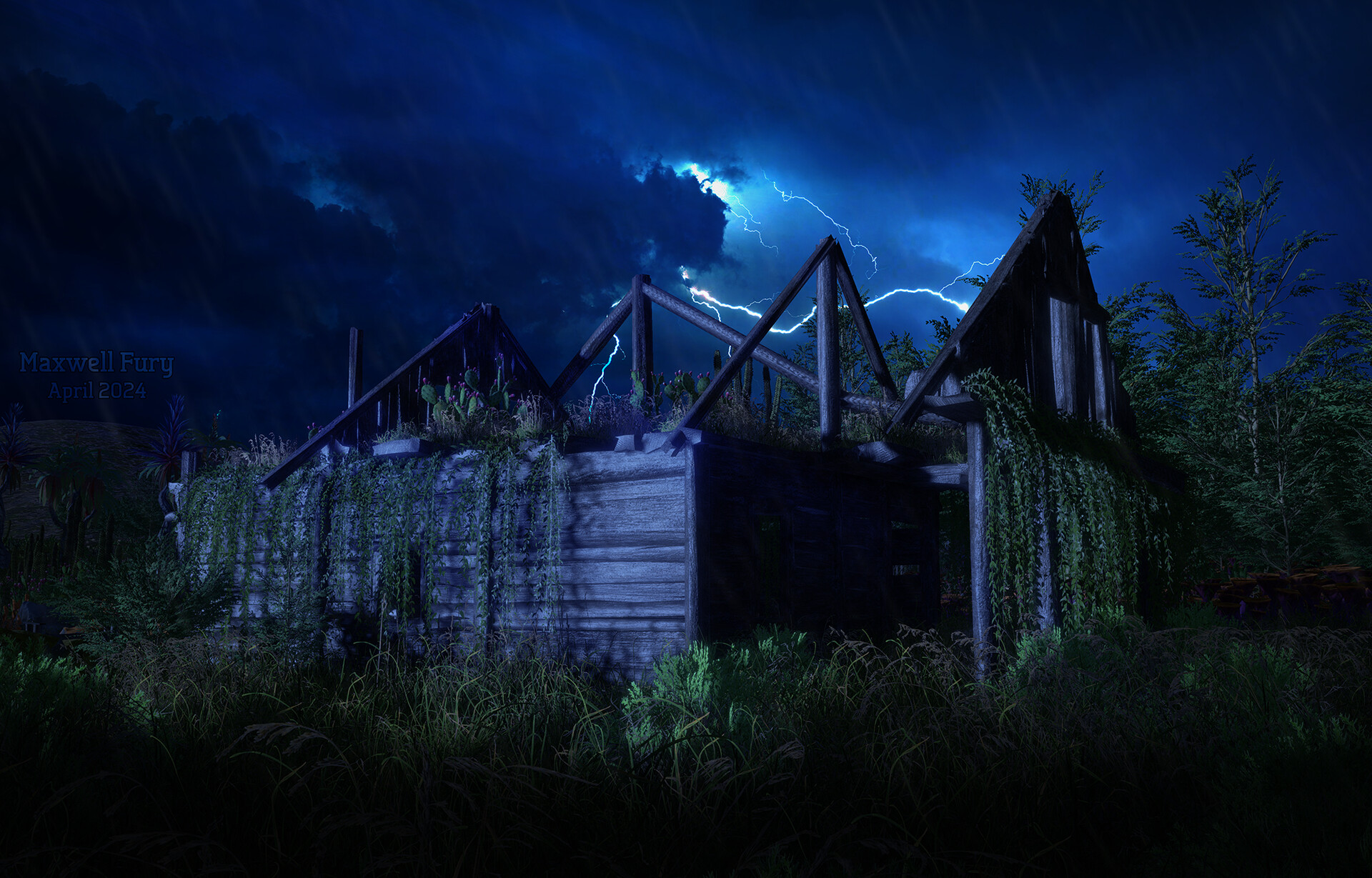 ArtStation - Thunderstorm