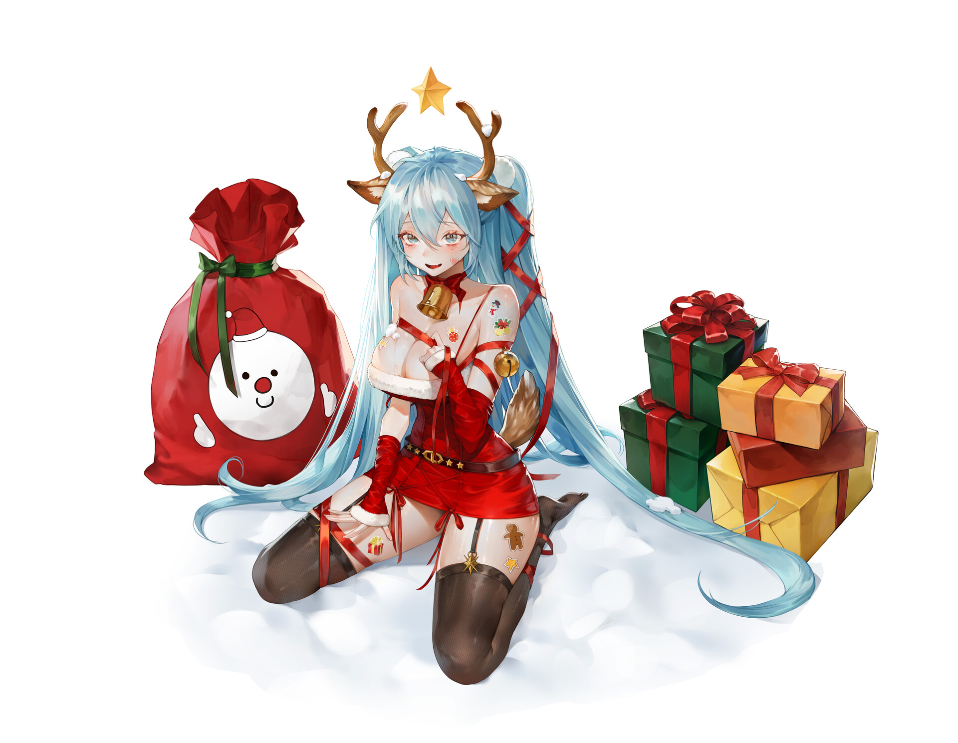 ArtStation - Santa Girl