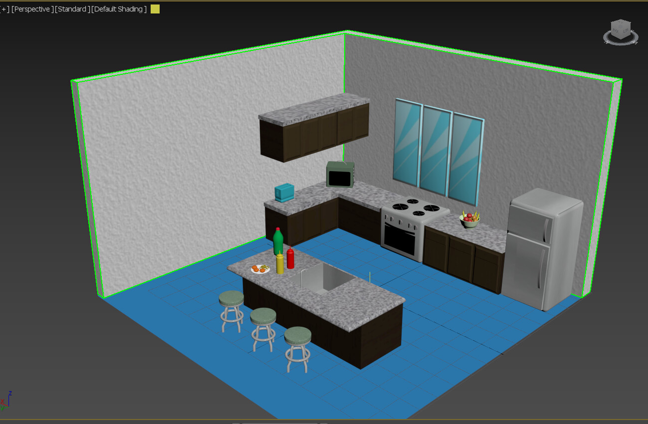 ArtStation - Barbs Kitchen