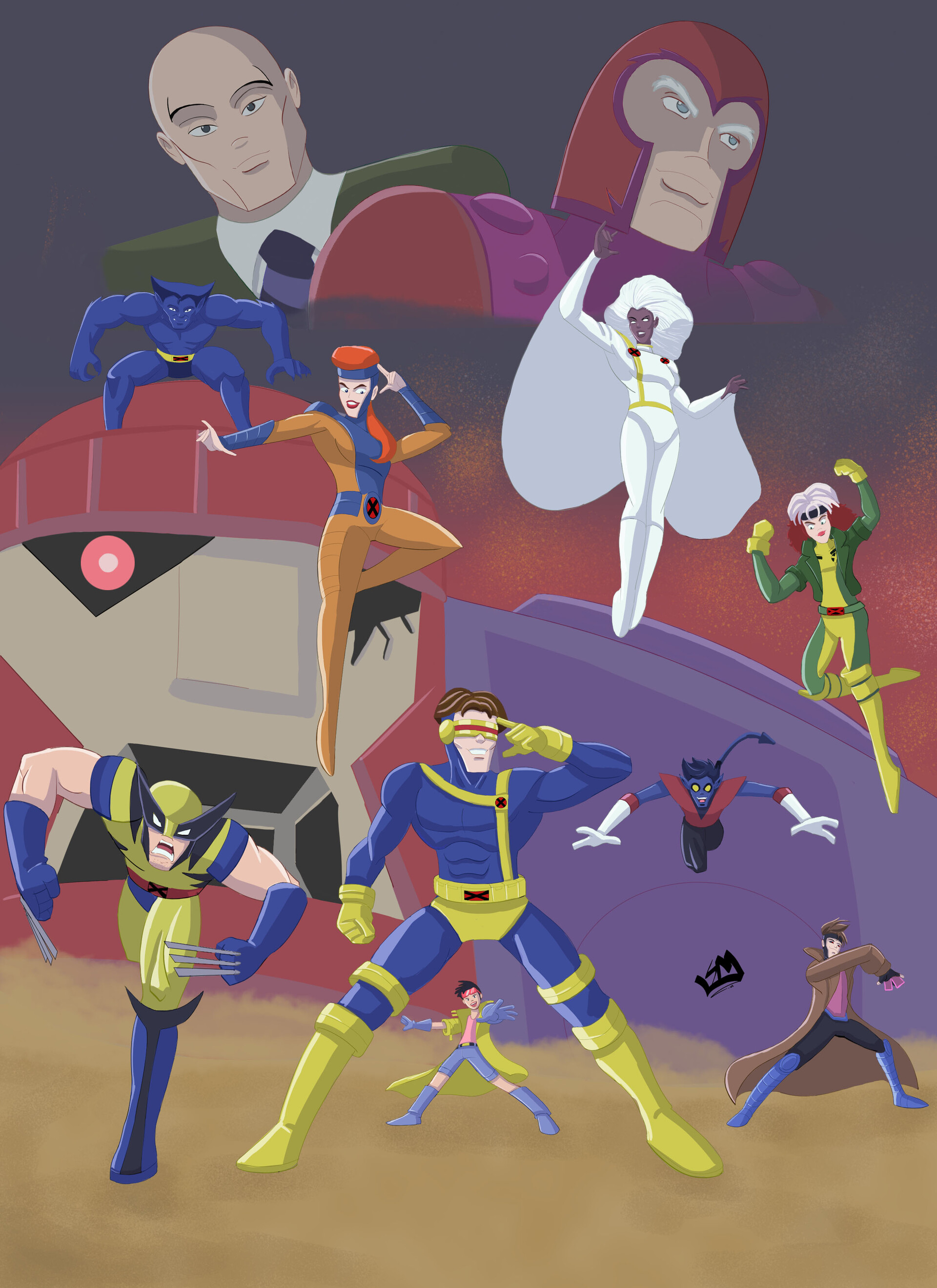 ArtStation - To Me My X-Men!