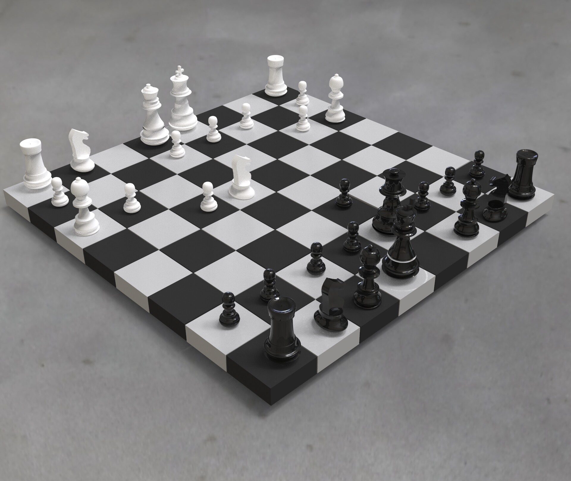 ArtStation - 3D Chess Board