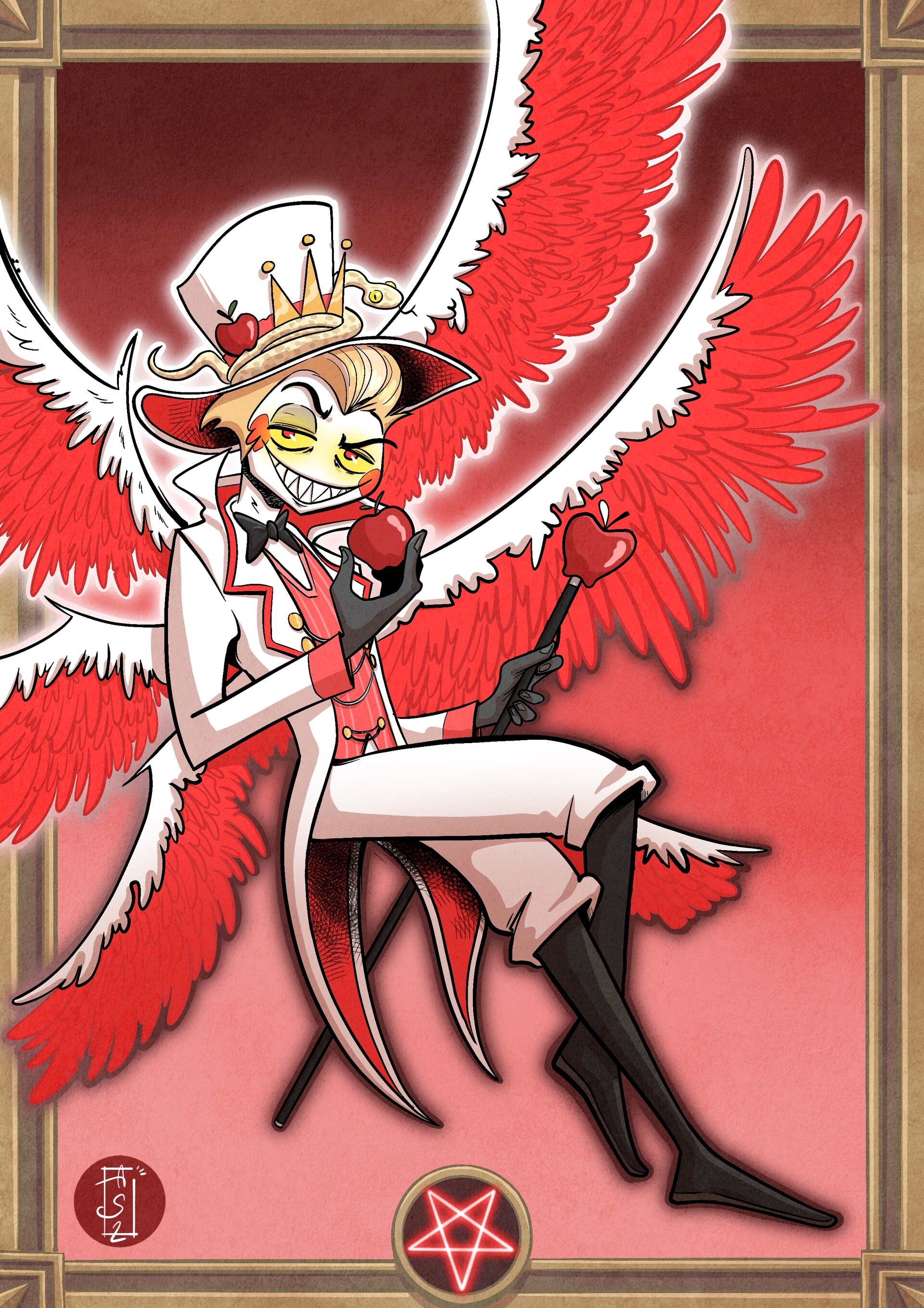 ArtStation - Lucifer - Hazbin Hotel