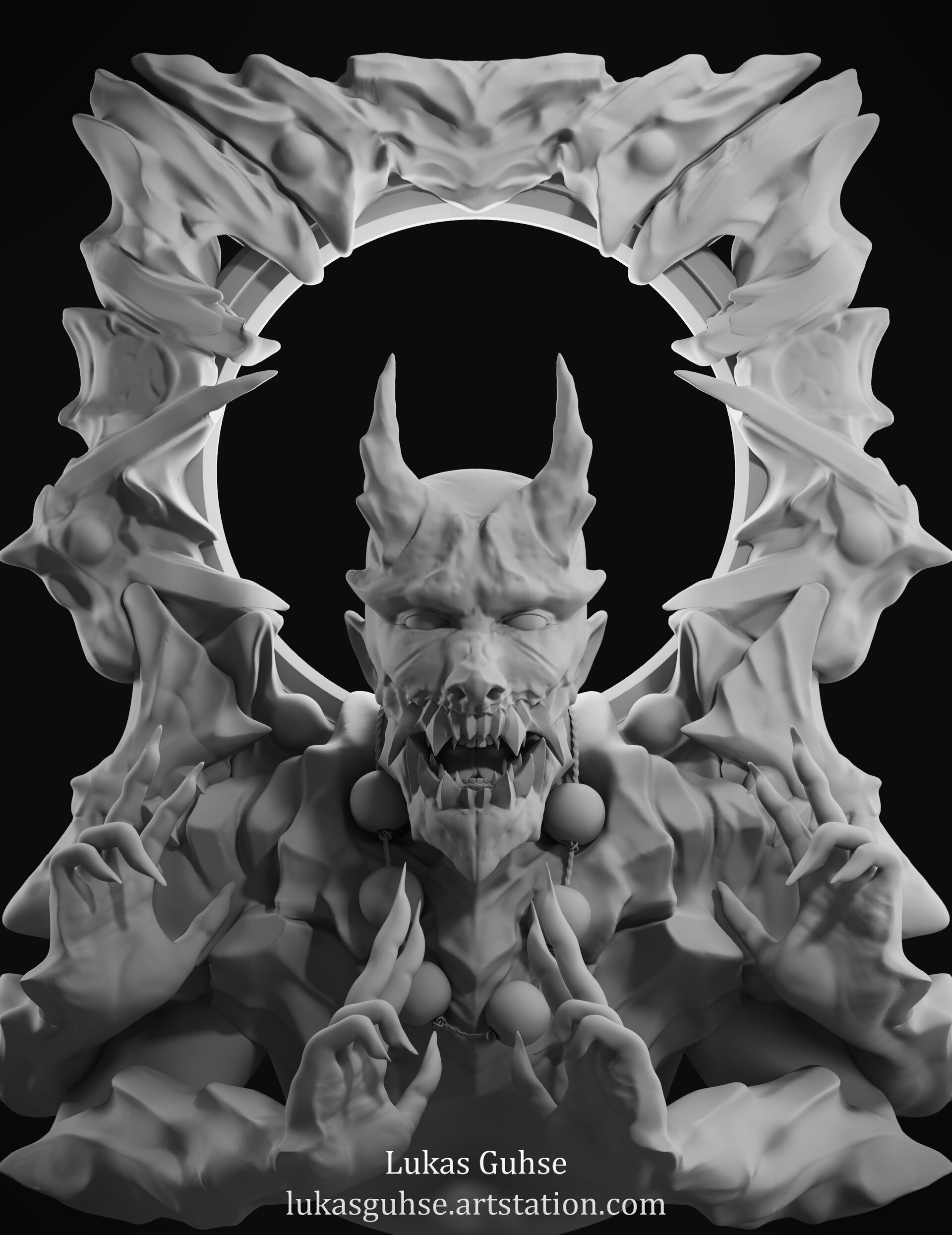 ArtStation - Oni - Ume