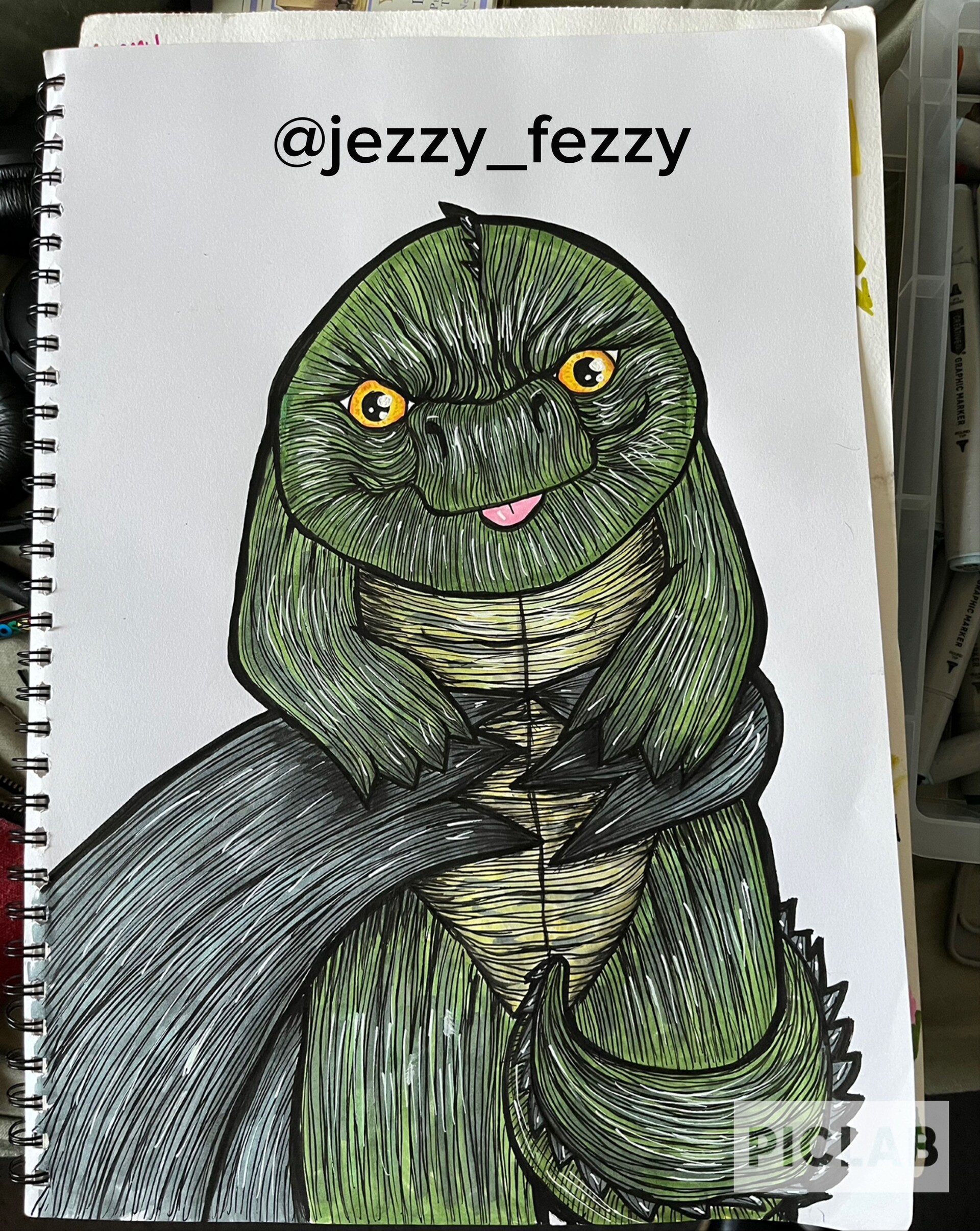 ArtStation - Monsterverse Godzilla Junior