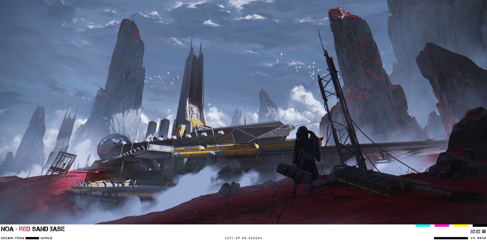 ArtStation - NOA-14 RED SAND BASE