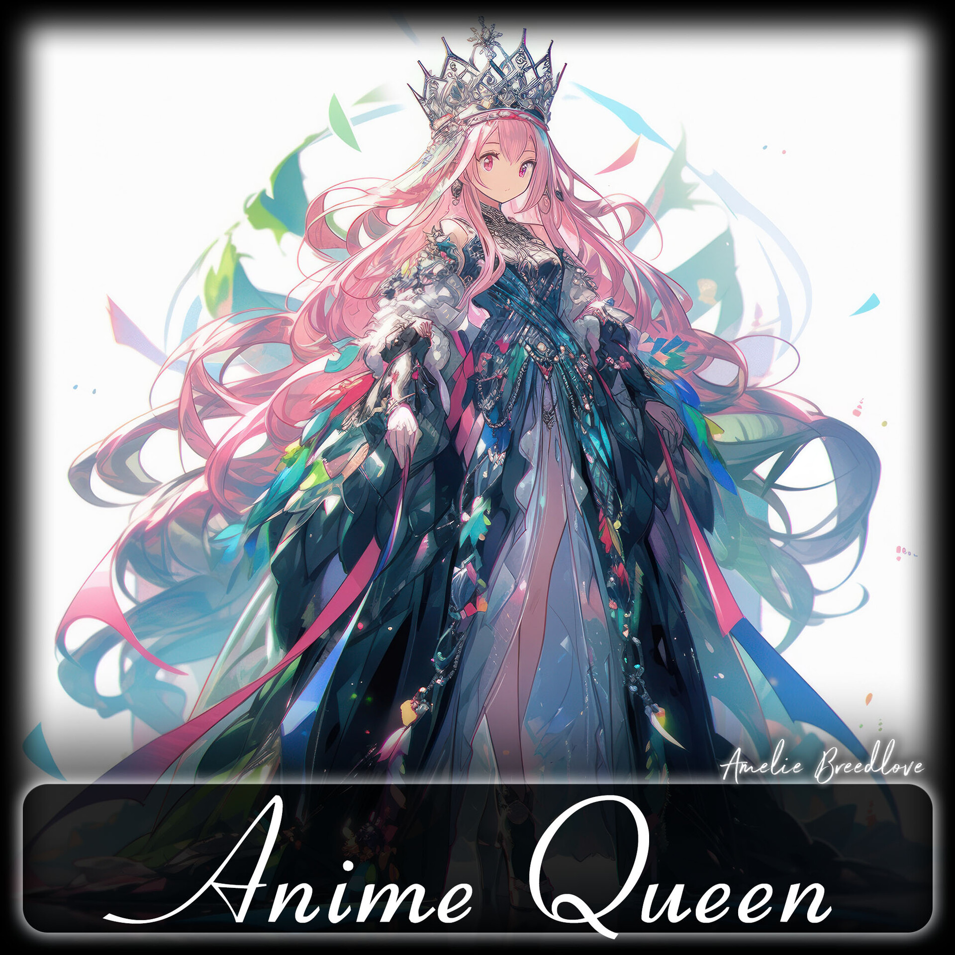 ArtStation - 200 Anime Queen (Full Body) Reference Pack | 4K | v.21
