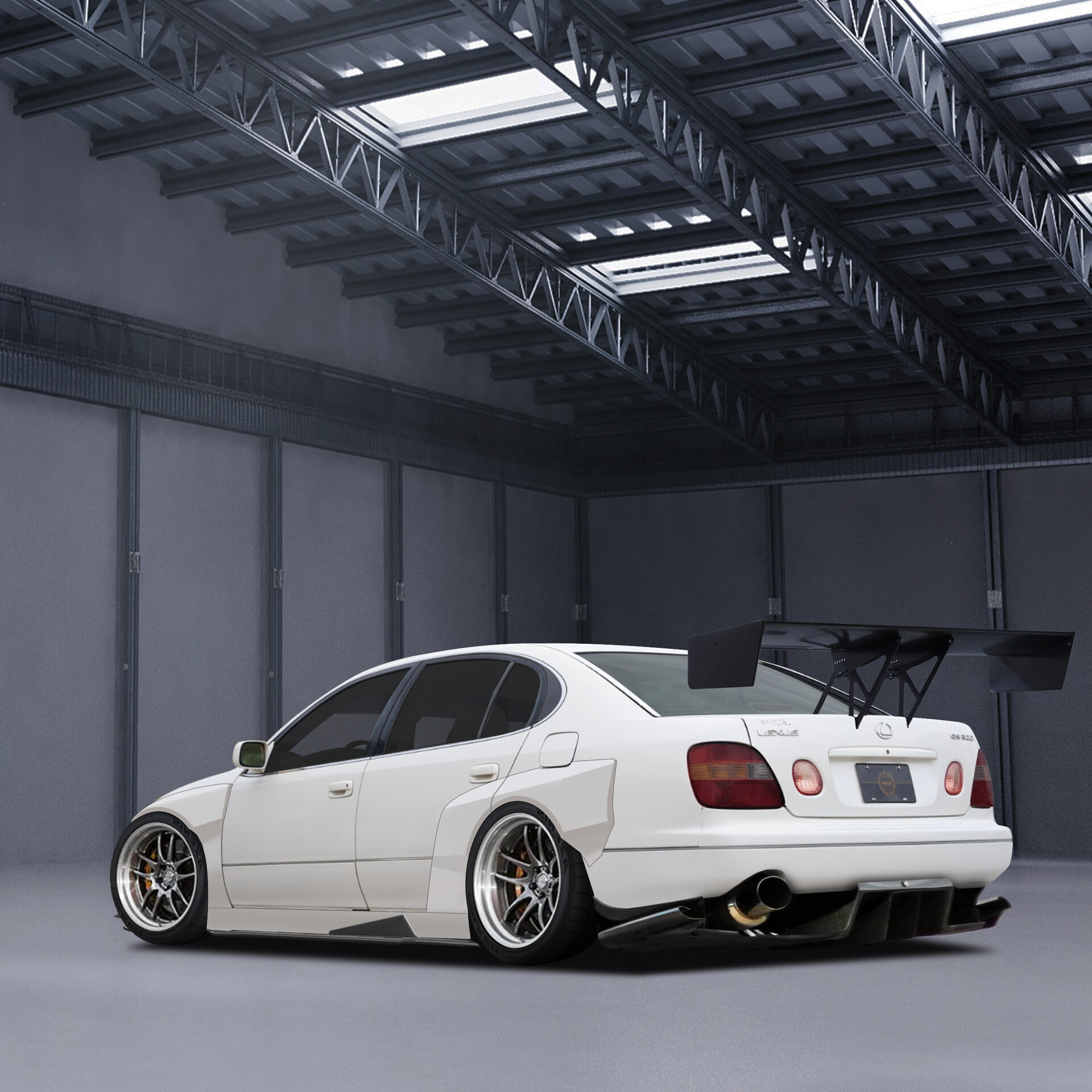 ArtStation - Lexus gs300 2jz