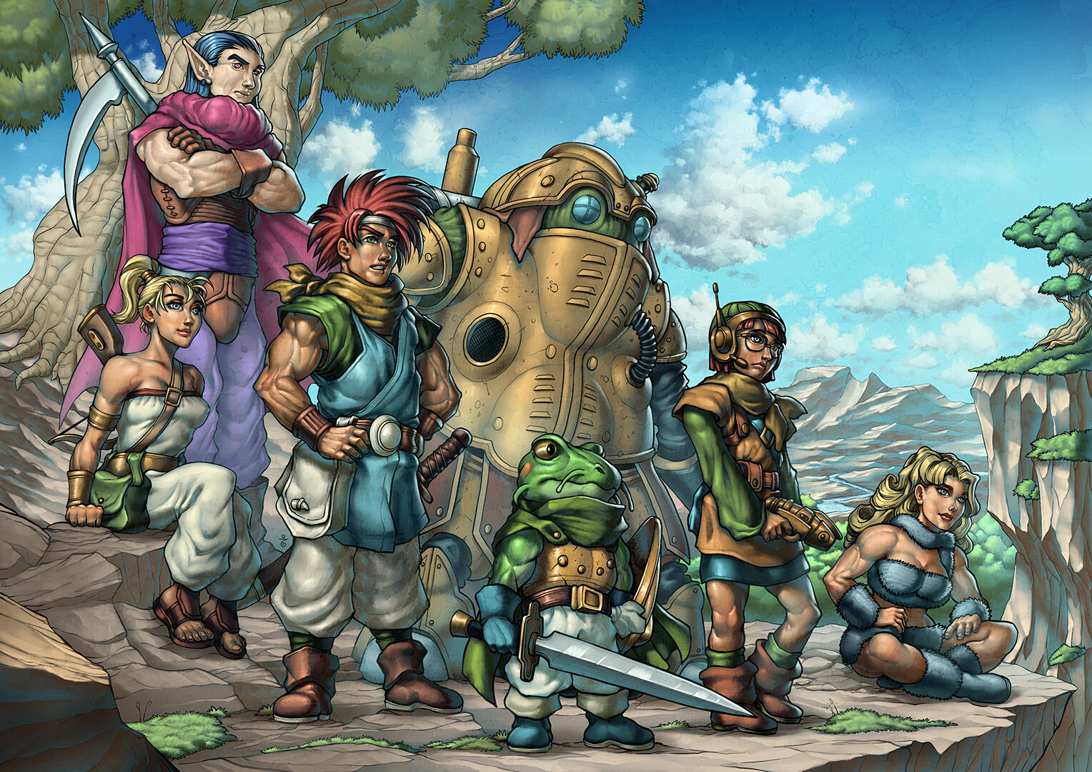 ArtStation - Chrono Trigger Tribute