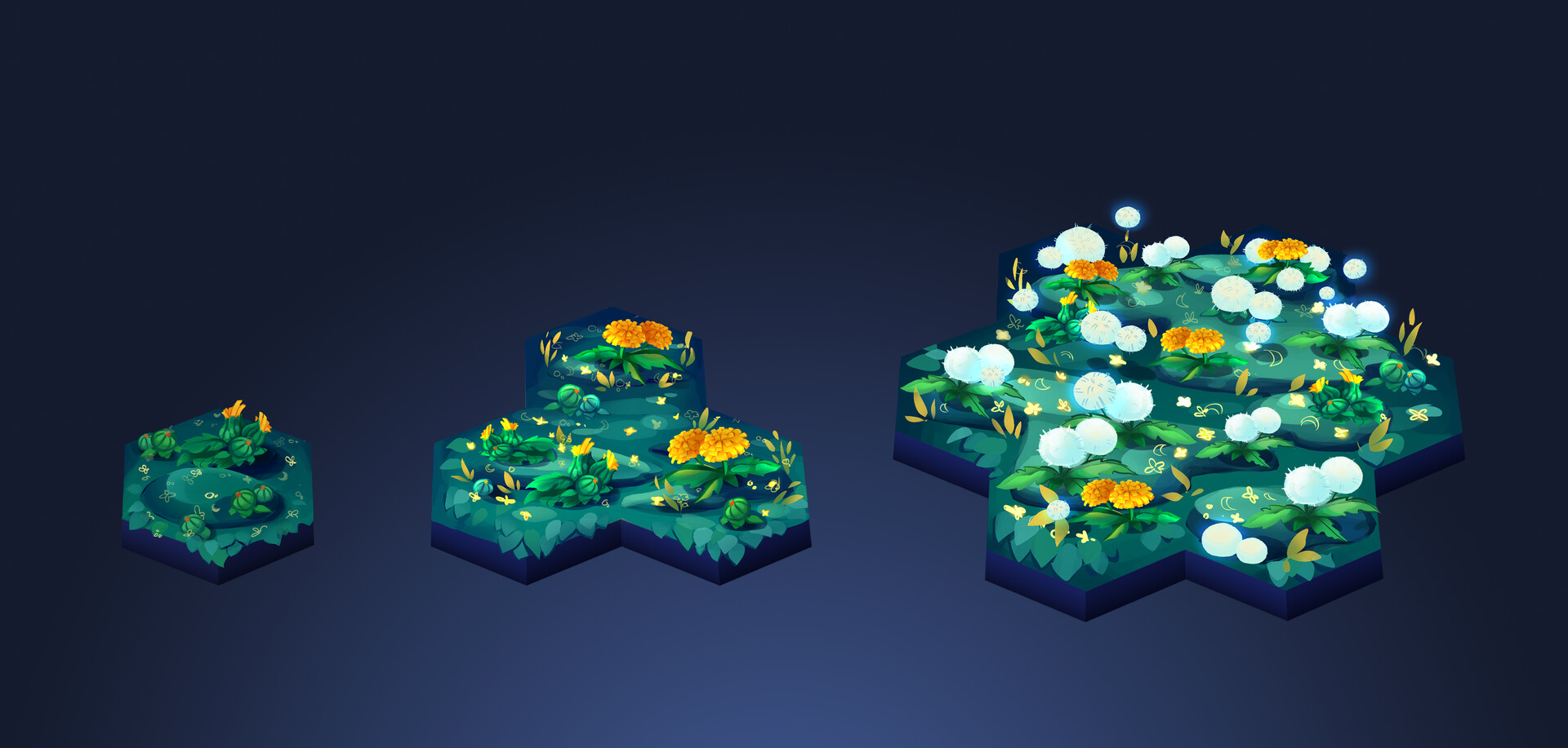 ArtStation - Hexagon concepts: Field types