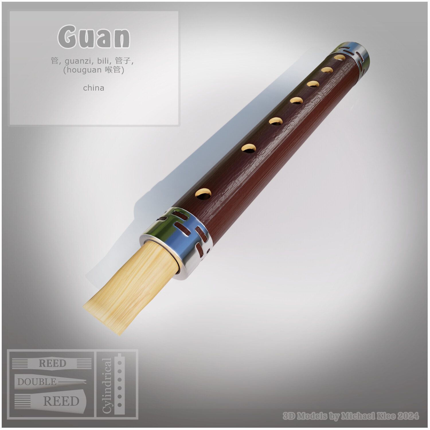 Michael Klee - Reed Music Instruments 簧片音乐 - Flutes - Double Reed ...
