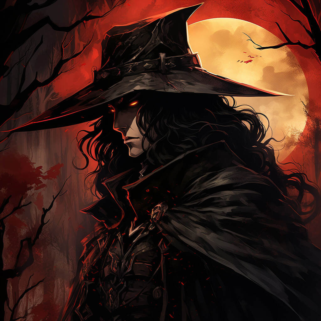 ArtStation - Vampire Hunter D Portrait