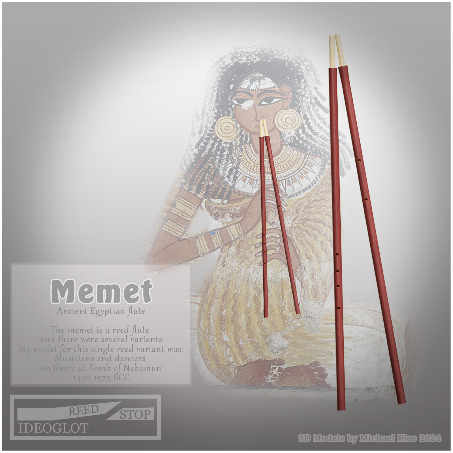 Michael Klee - Reed Music Instruments 簧片音乐 - Flutes - Single/Stop Reed ...