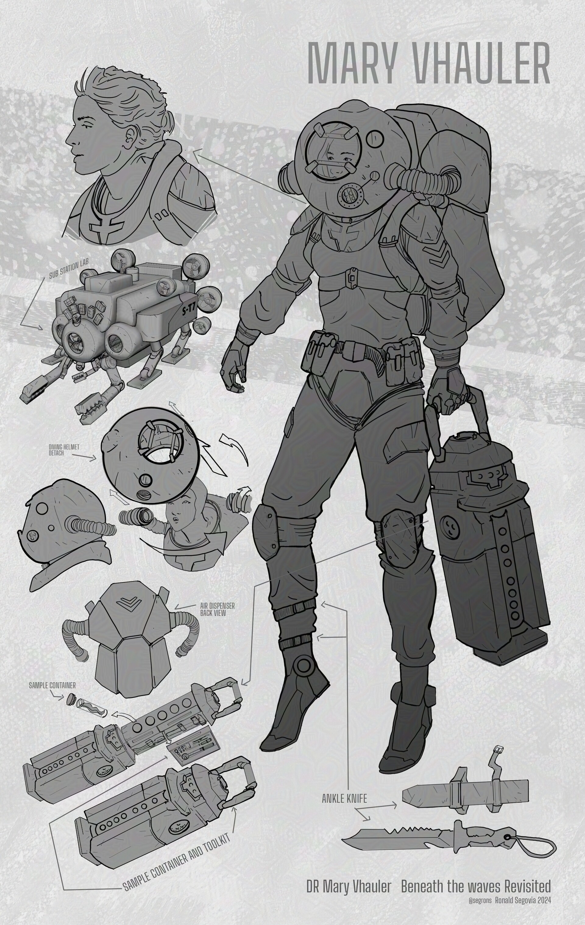 Ronald Segovia - Beneath the waves revisited