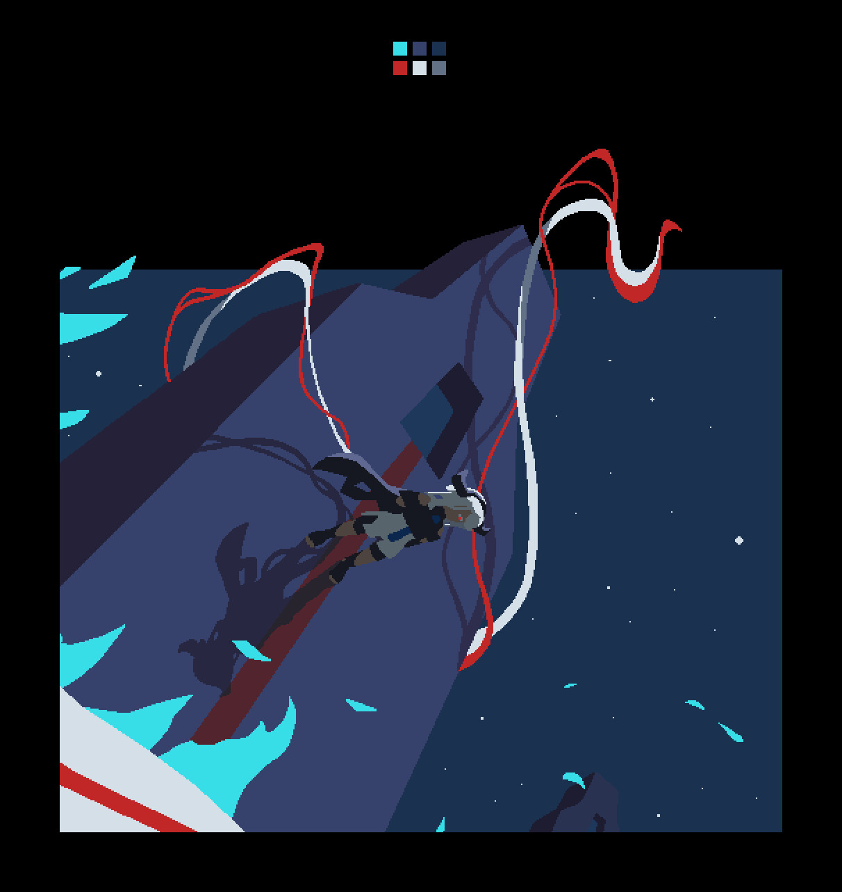 Alex Illustration - Wind re[trace] | Pixelart Sprite