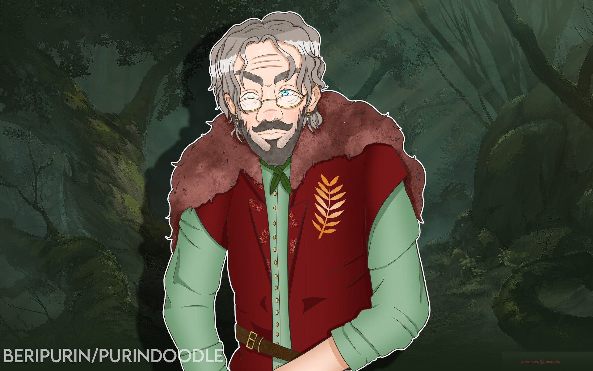 ArtStation - Town mayor (DND CAMPAIGN OC'S)