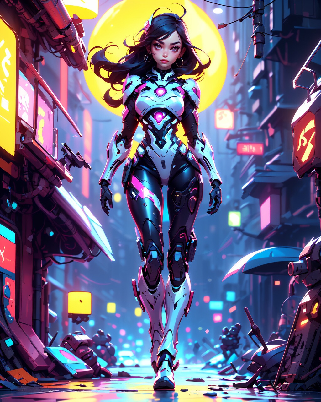 4K Anime Reference Art for Artists and Enthusiasts - 242 Mecha Girl ...