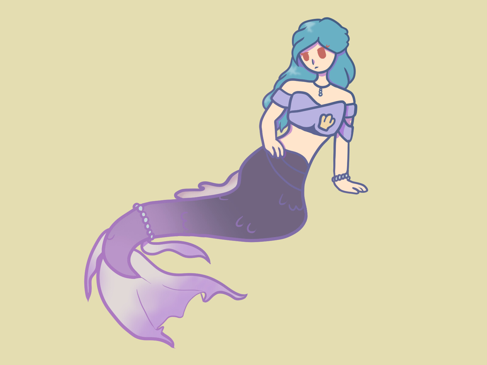 ArtStation - Mermaid redraw