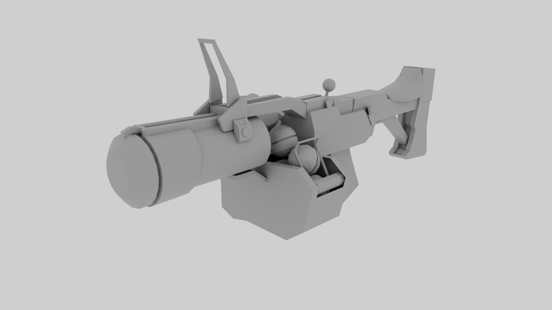 ArtStation - Junkrat's Frag Launcher