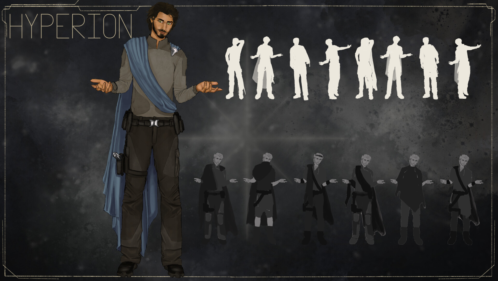 ArtStation - 'Hyperion' - Character Concept Art [EXO-TOPIA]