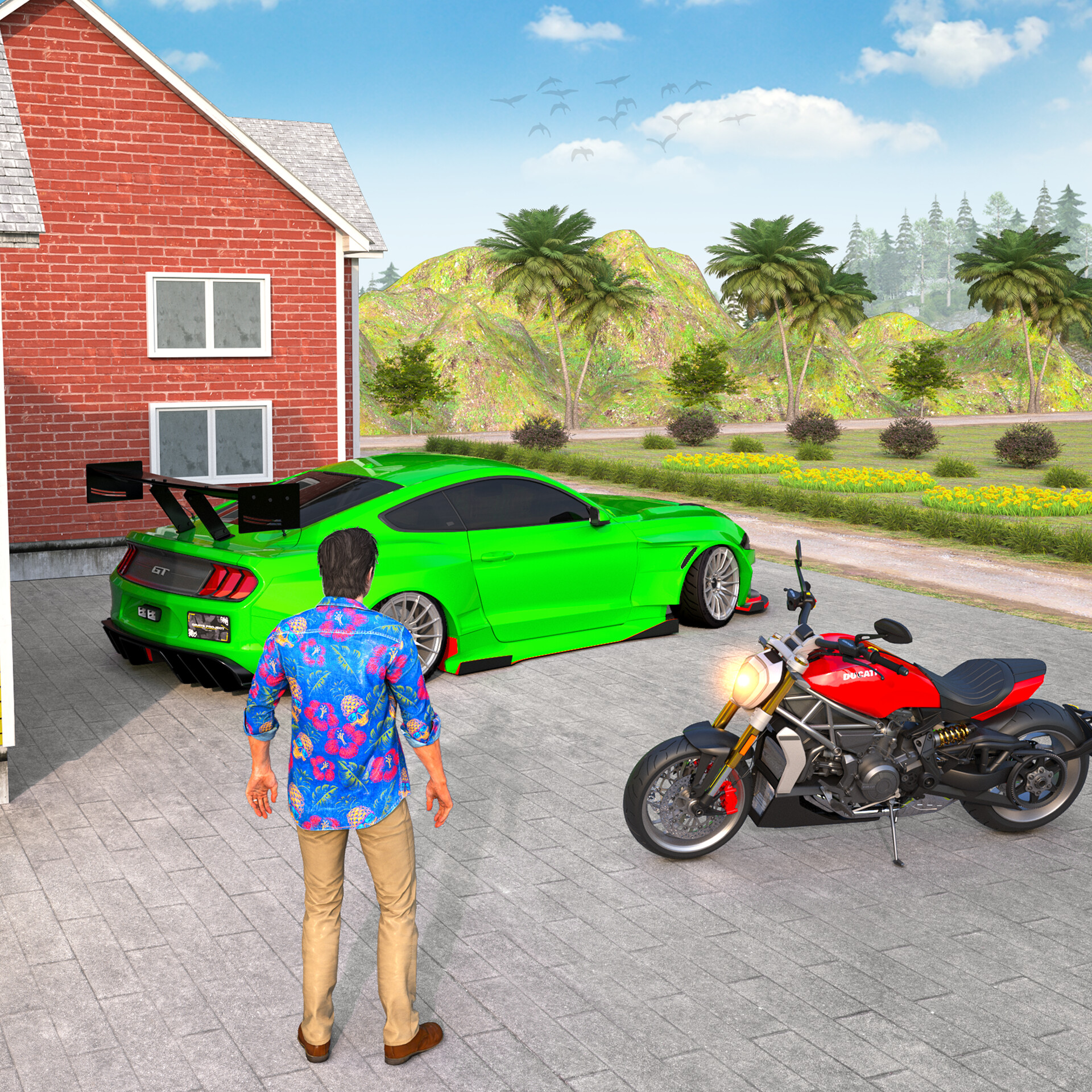 ArtStation - Gangster Car Driving