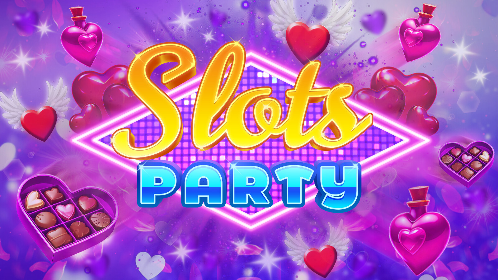 ArtStation - Splash art for project Slots (Copyright Alice Games FZE)