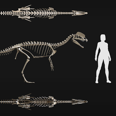 daemonosaurus skeletal