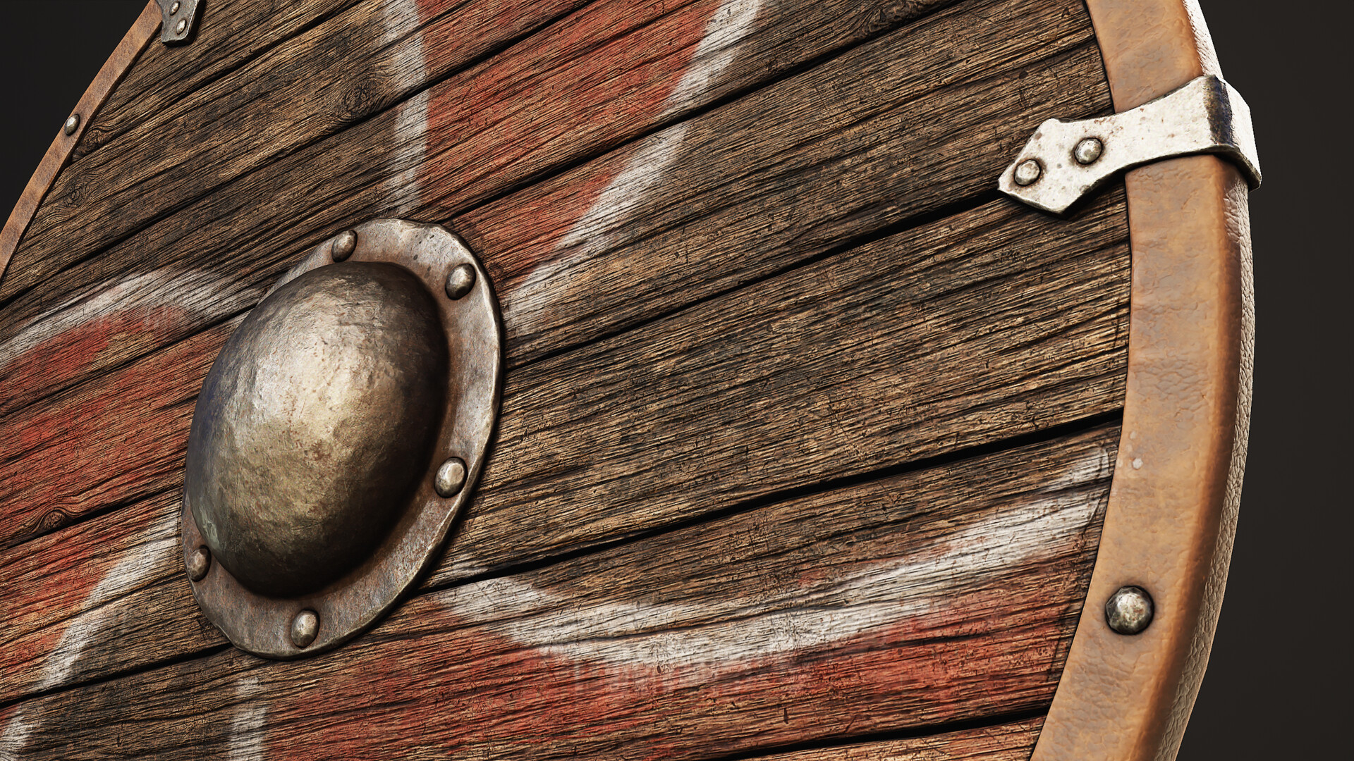 Tamarla Mann - Decorative Viking Shield