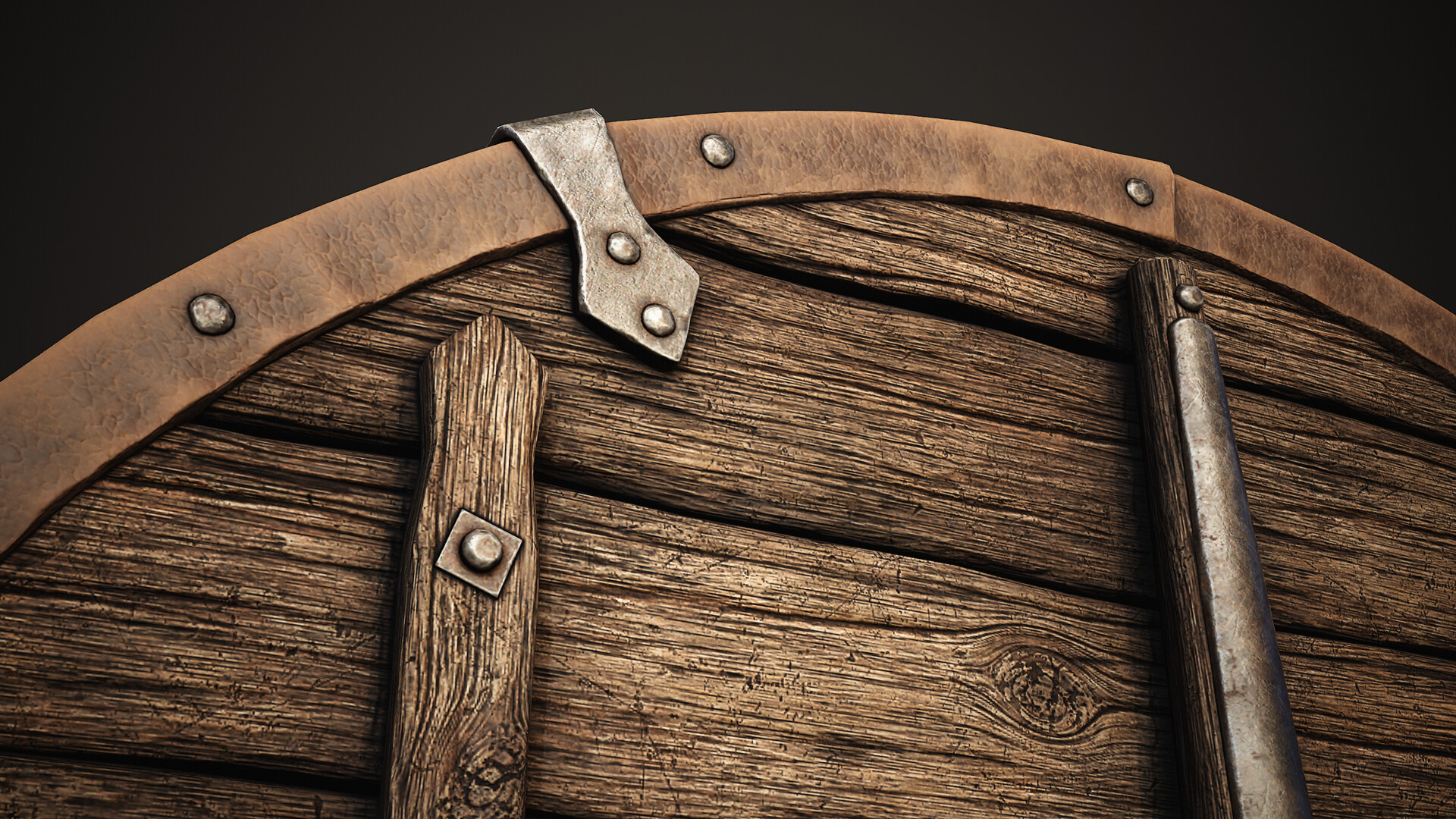 Tamarla Mann - Decorative Viking Shield
