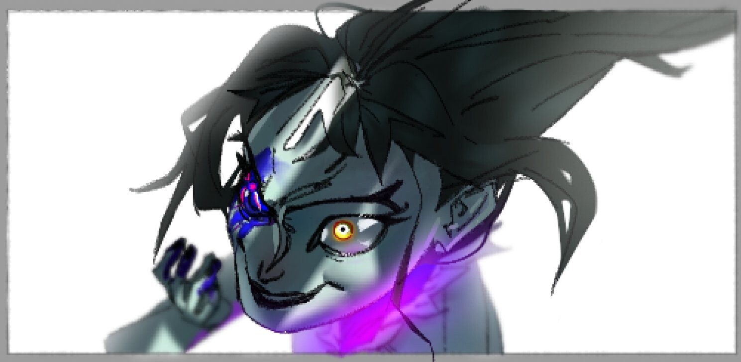 ArtStation - Ghost girl, character design for small project