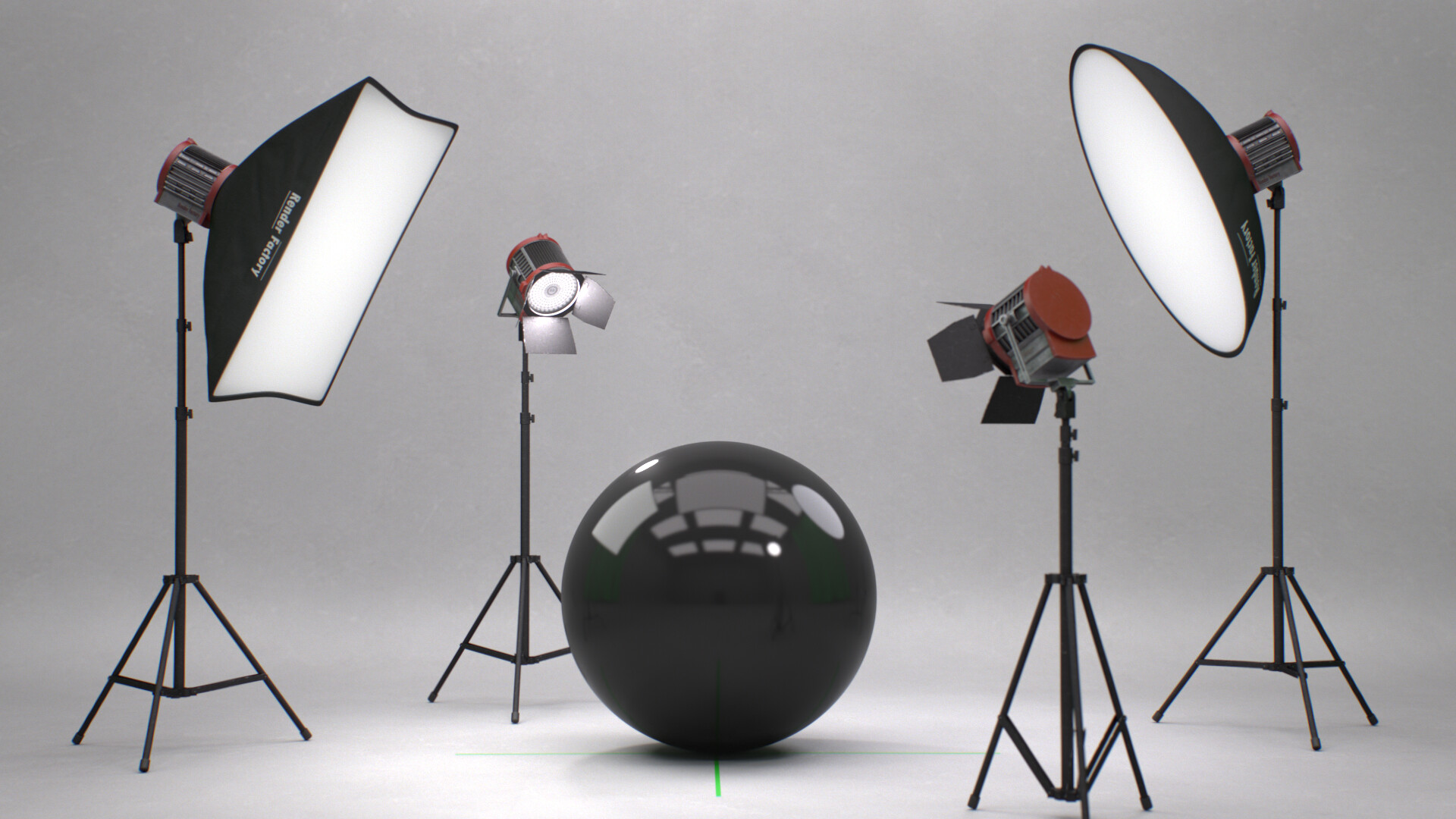 Margot Brun - Maya Lighting Rig - Renderman and Arnold