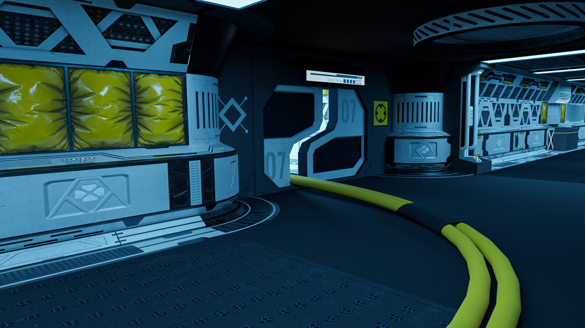 ArtStation - Modular Sci-Fi Corridor Environment