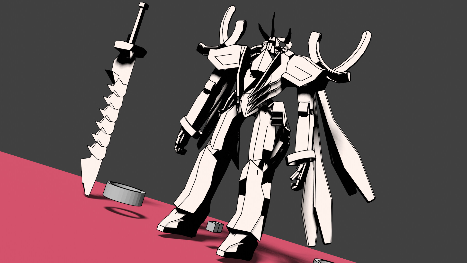 ArtStation - Mecha Project - Primal Nova [ Model - Serastial ]