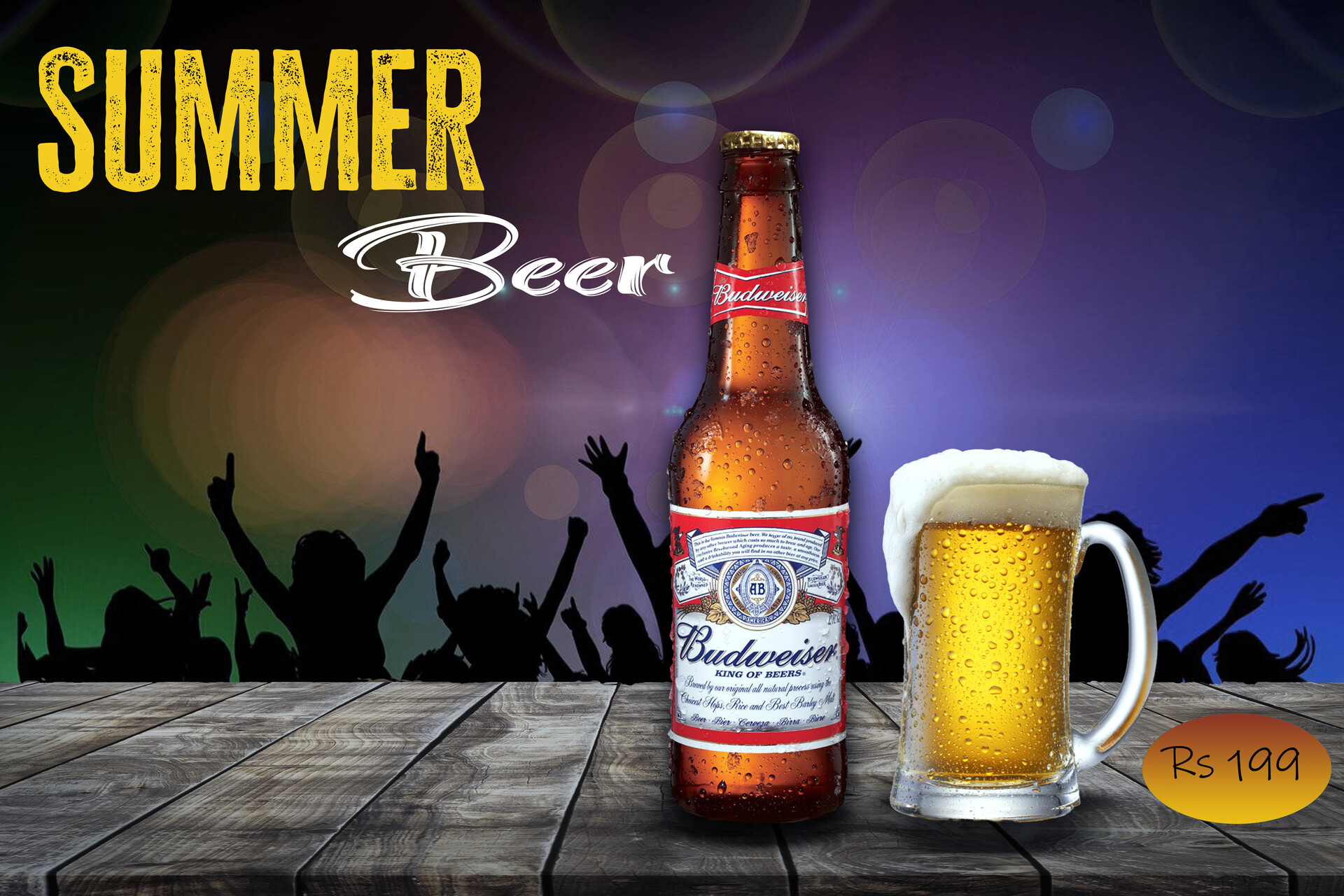 ArtStation - Beer Advertisement poster