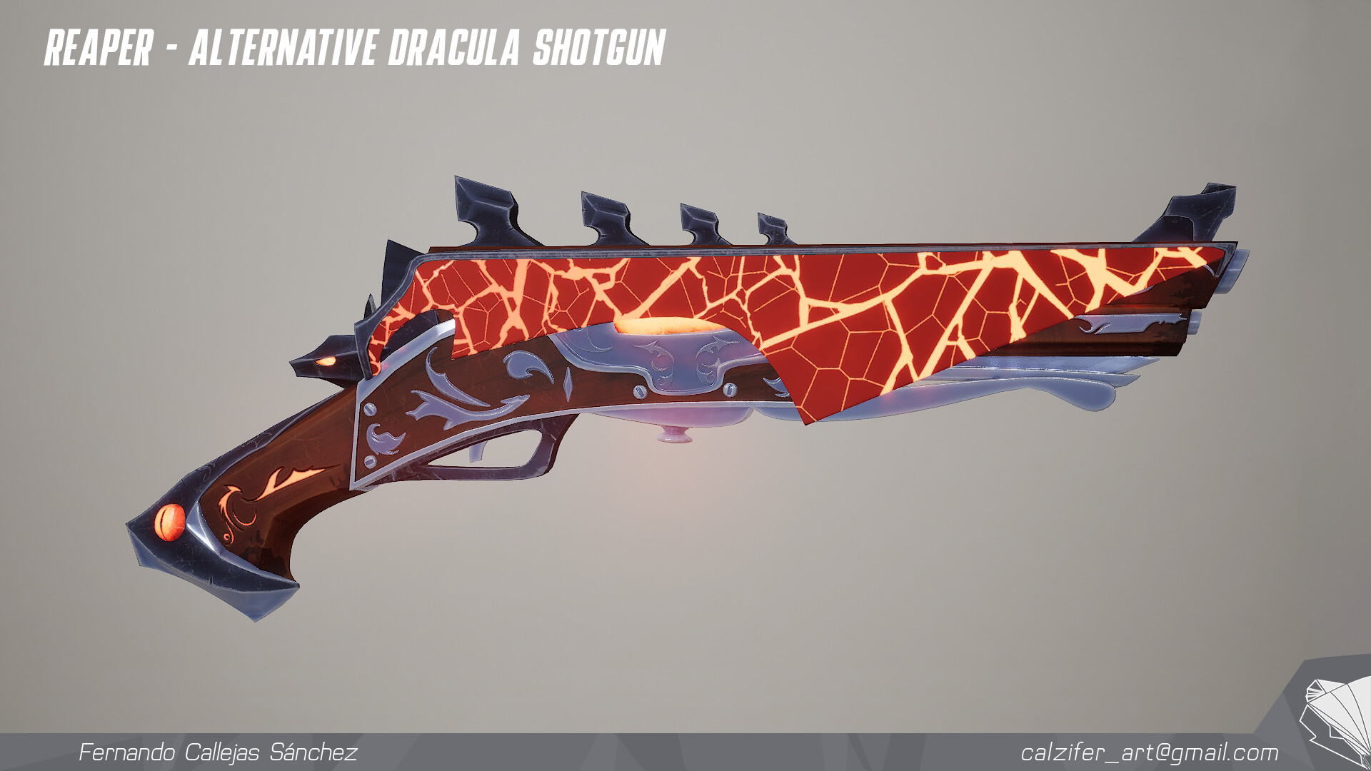 Calzifer 3D - Reaper - Alternative Dracula Shotgun