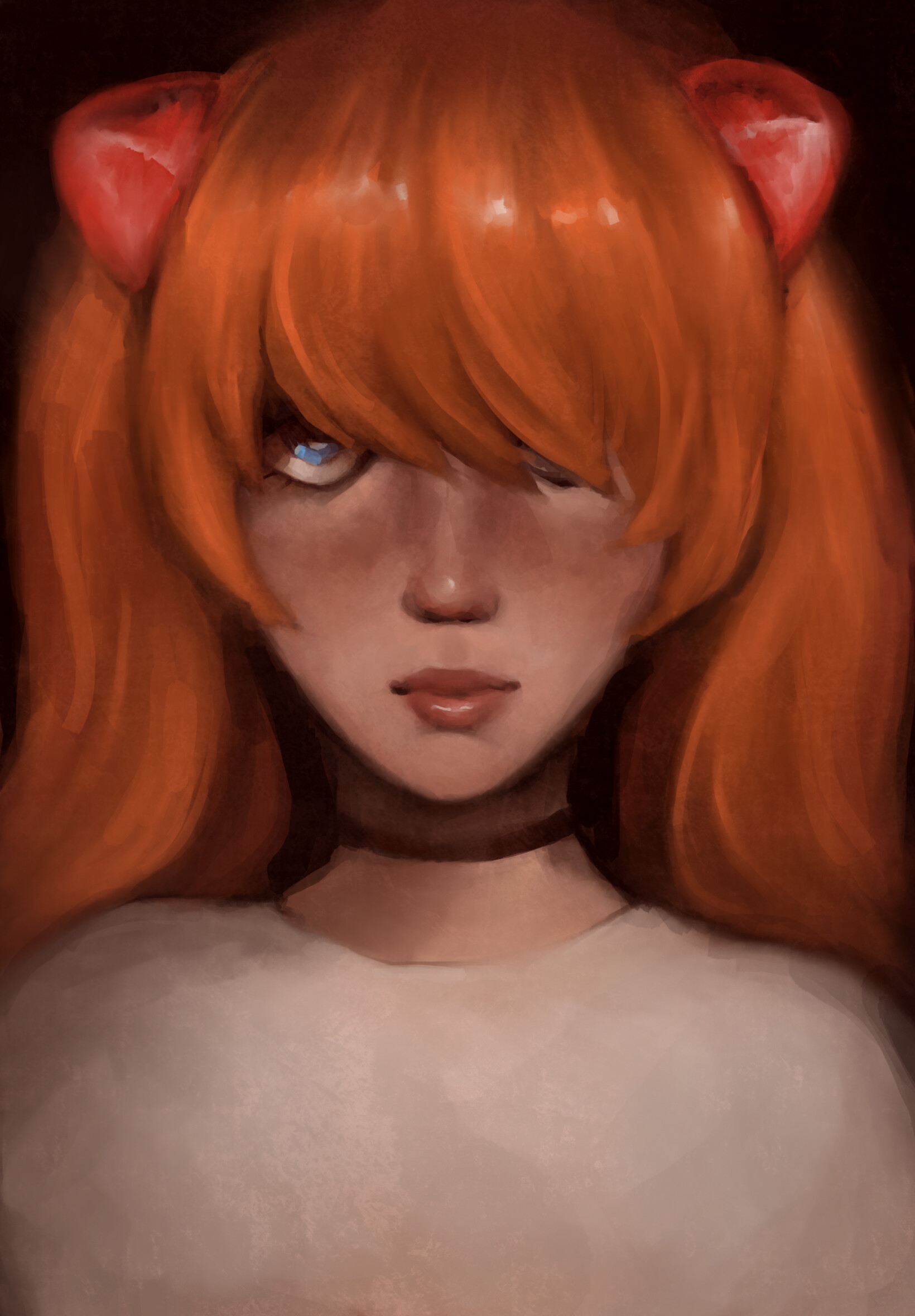 ArtStation - Asuka from Neon Genesis Evangelion