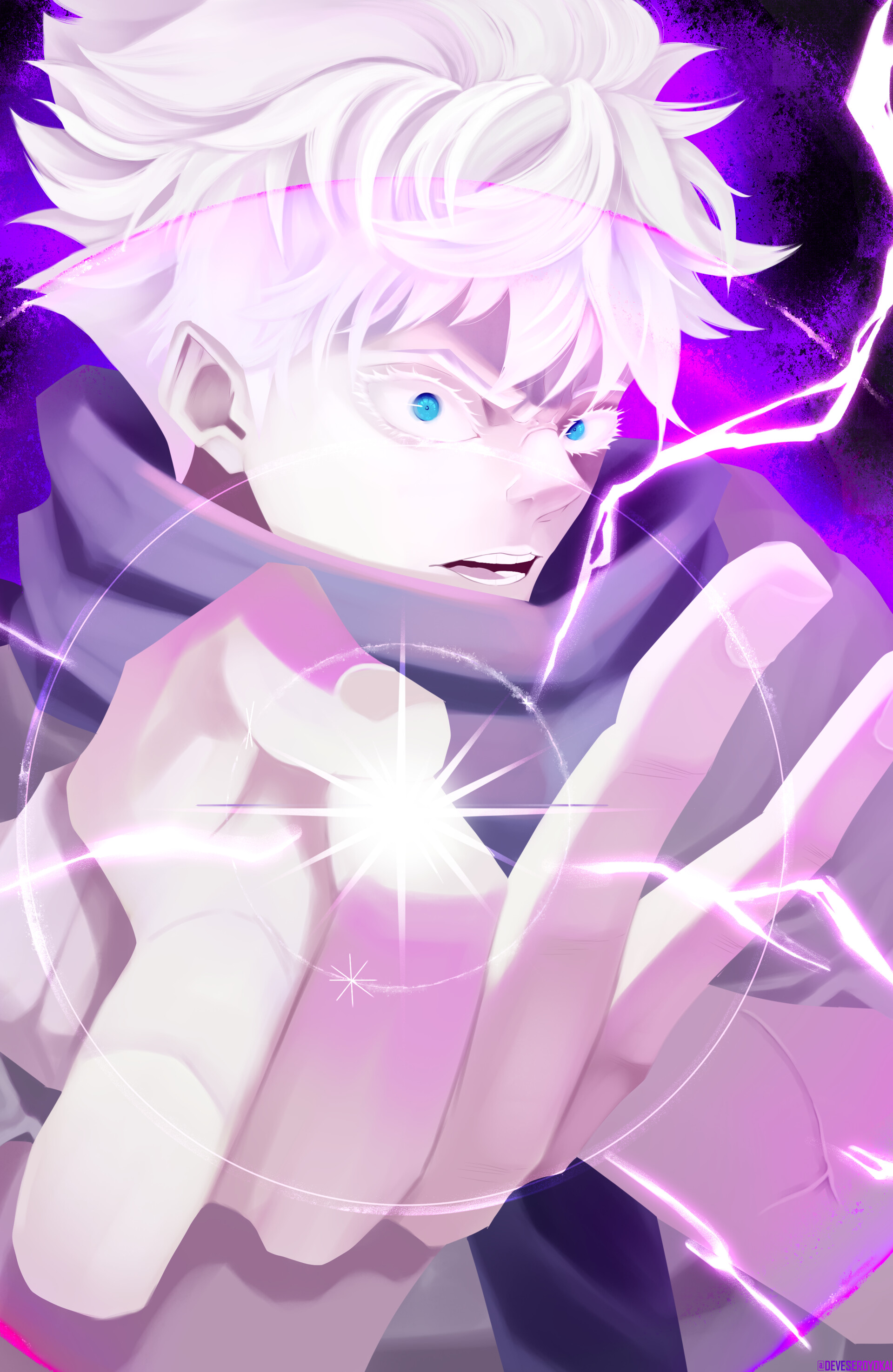 ArtStation - Fan art for Satoru Gojo