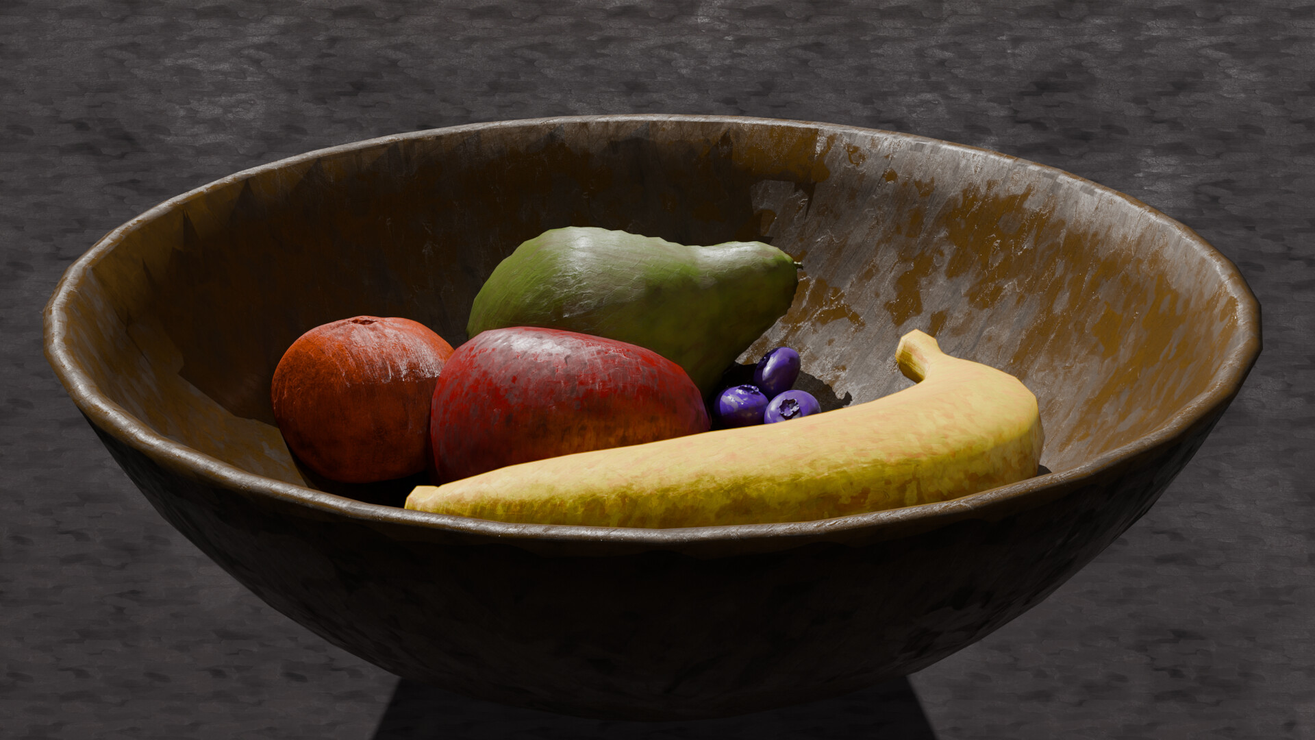 ArtStation - Painted Fruit Bowl Shader