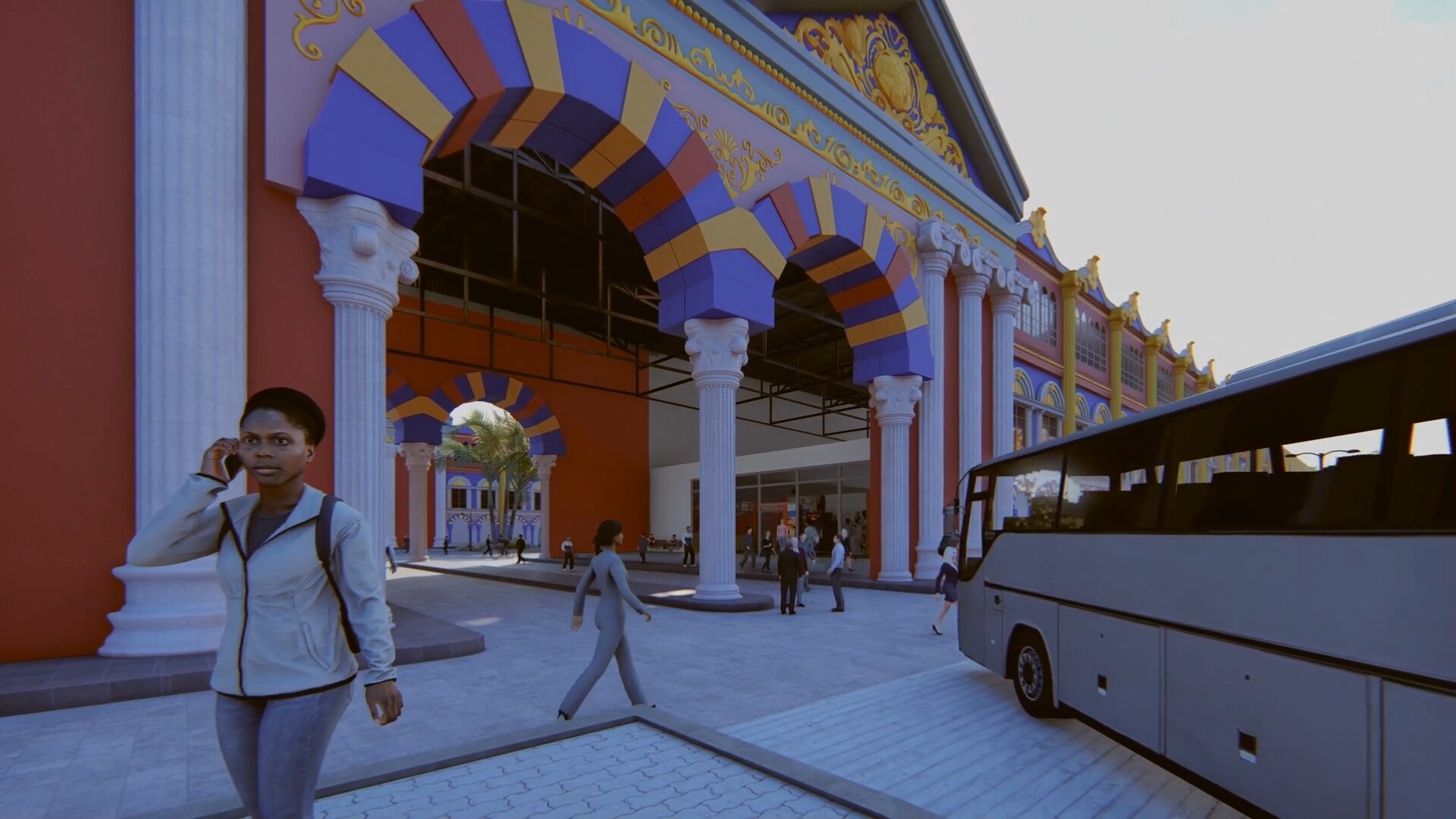 ArtStation - trade center - purwokerto