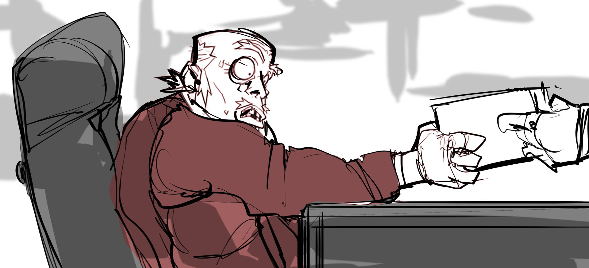 Charles Ratteray [ DRAW MY MOVIE .COM ] - BOONDOCKS - STORYBOARD TEST ...