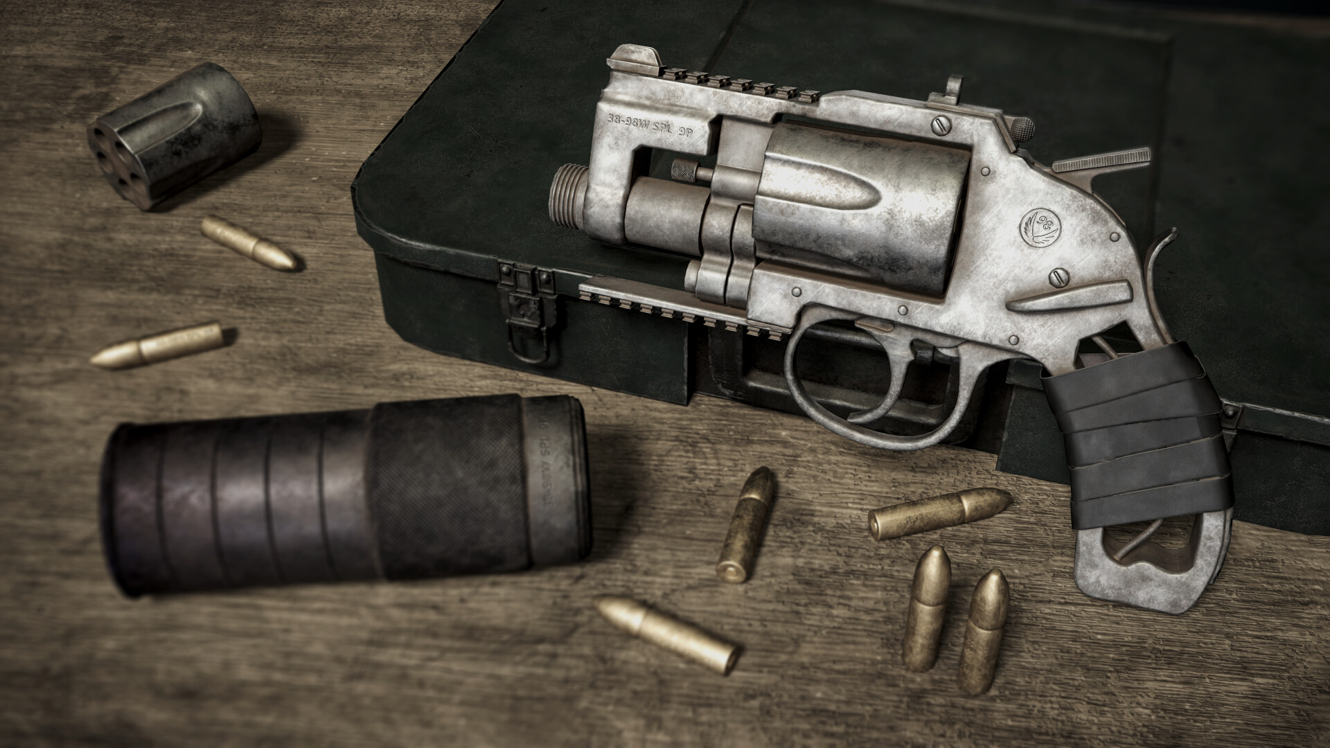 ArtStation - Scrap Revolver