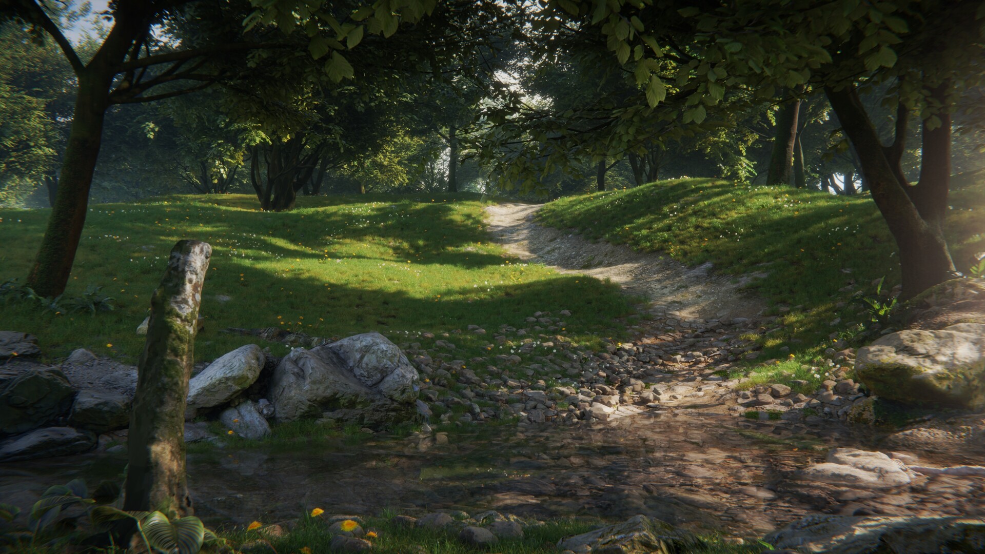 ArtStation - The Pathway Of Forest