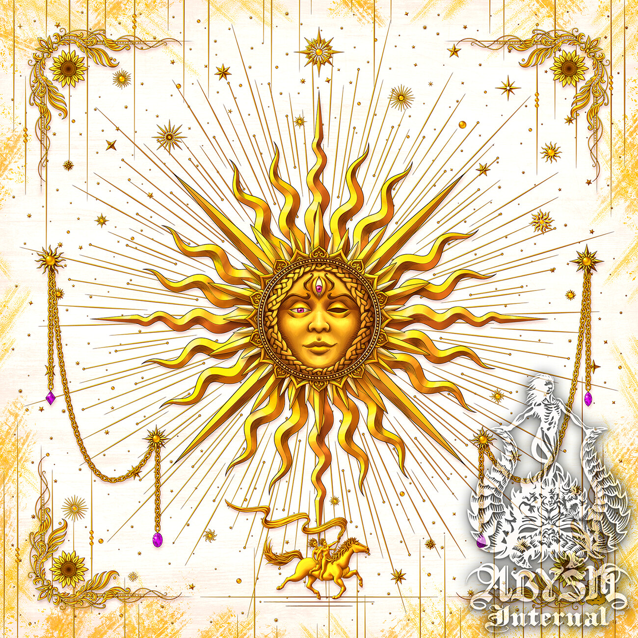 Putridus Cor - The Sun - Gothic Tarot Arcana