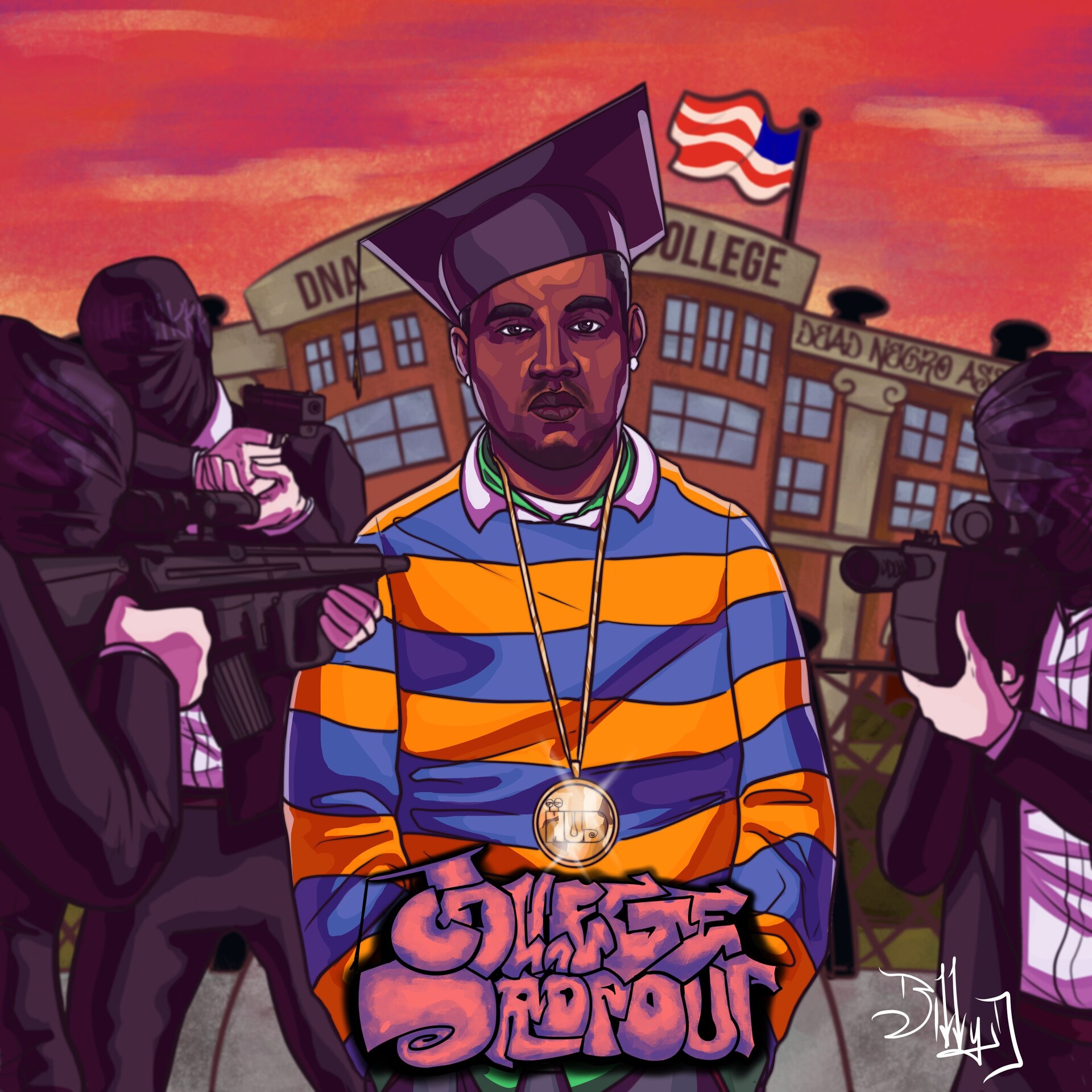 ArtStation - College Dropout - Kanye West