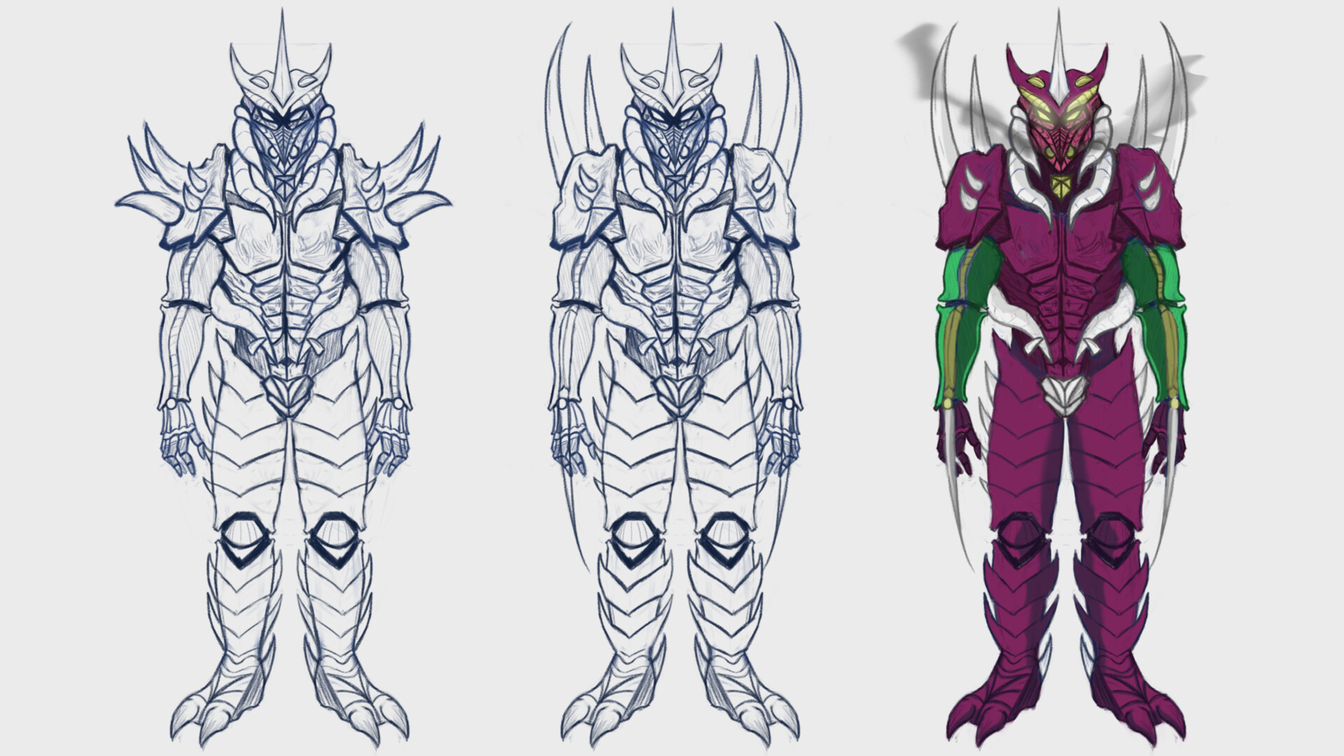 ArtStation - Exoskeletal armor